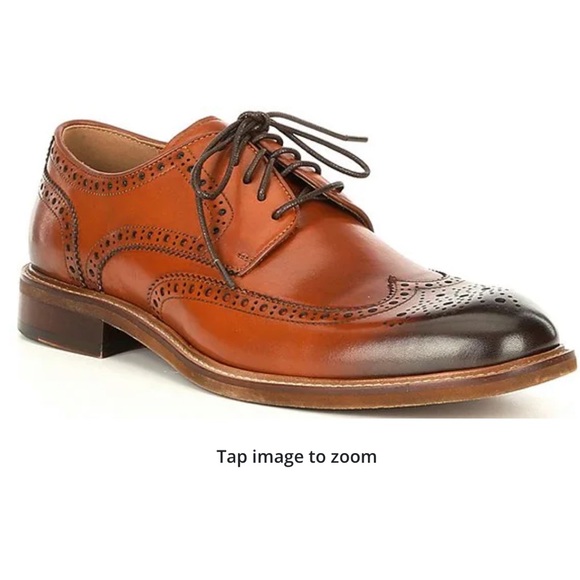 Steve Madden | Shoes | Steve Madden Tan Leather Wingtips | Poshmark